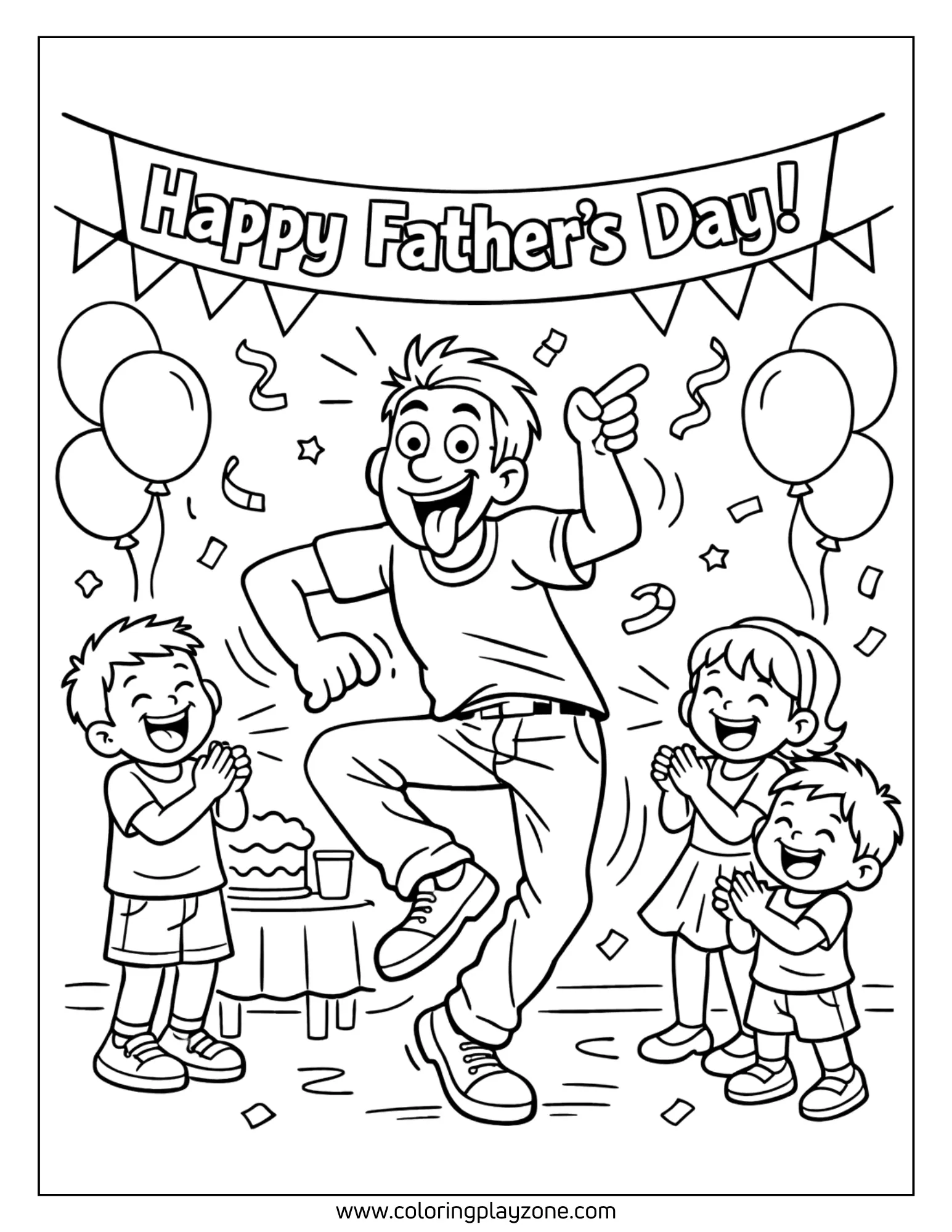 82 Free Printable Father’s day Coloring Pages for All Ages
