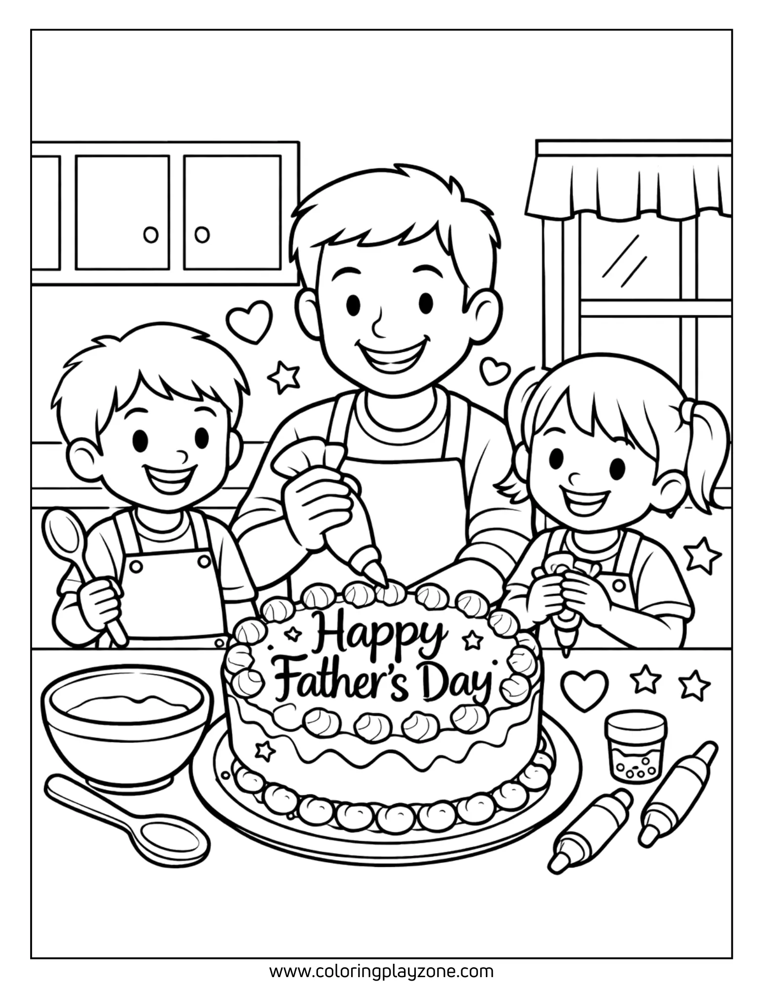 82 Free Printable Father’s day Coloring Pages for All Ages