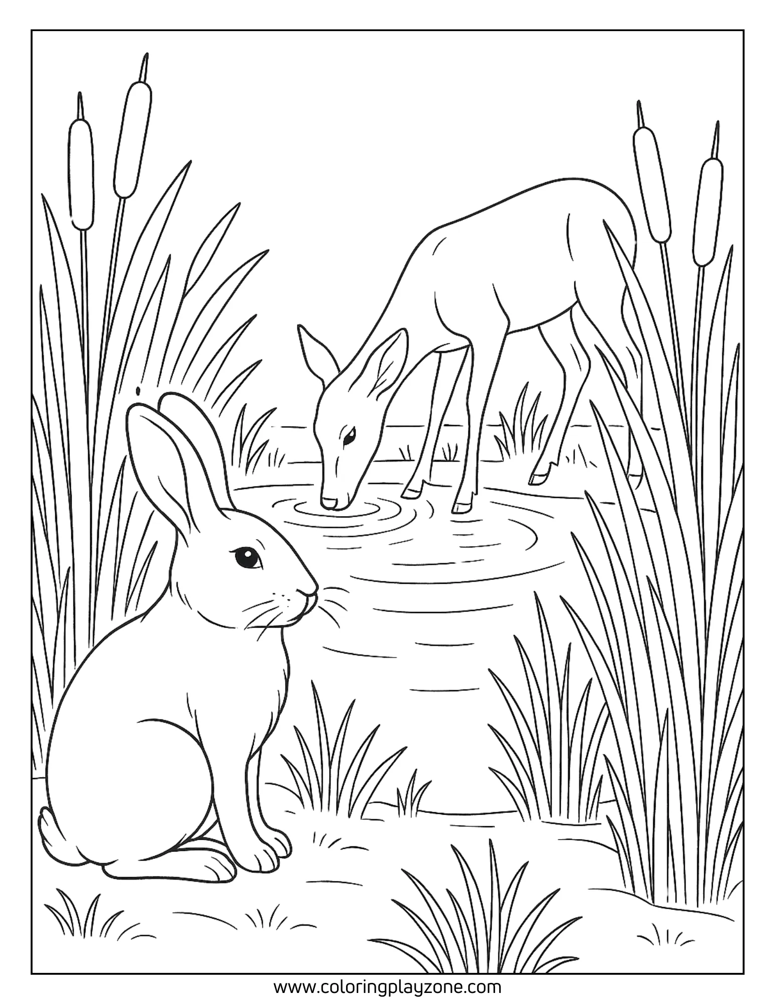 77 Free Printable Bunny Coloring Pages for All Ages